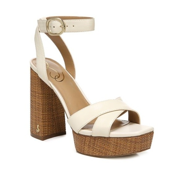 Sam Edelman | Shoes | New Sam Edelman Nolita Ivory Leather Platform ...